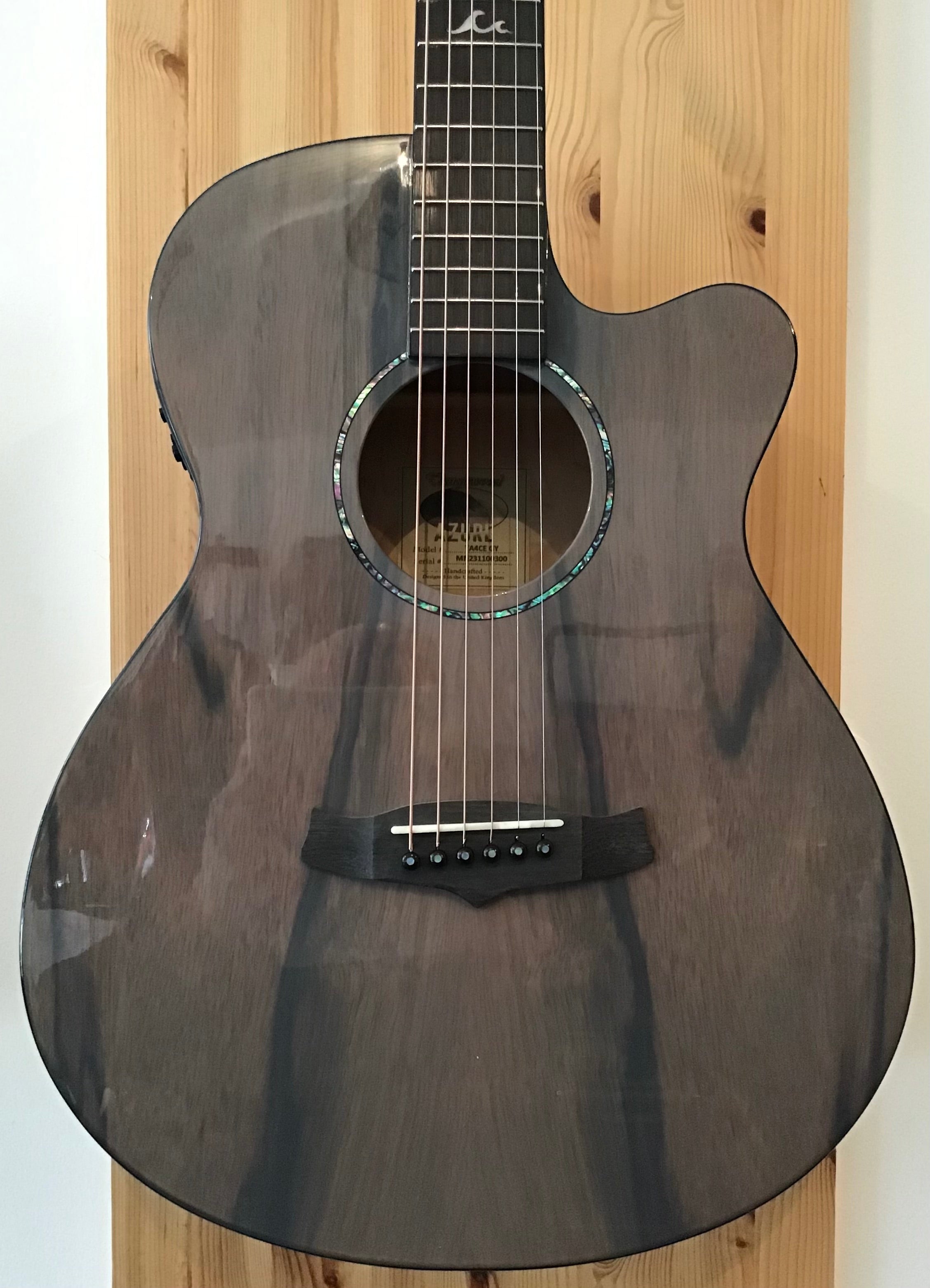 TANGLEWOOD AZURE SERIES TA4CE SUPER FOLK ELECTRO ACOUSTIC – Listers Guitars