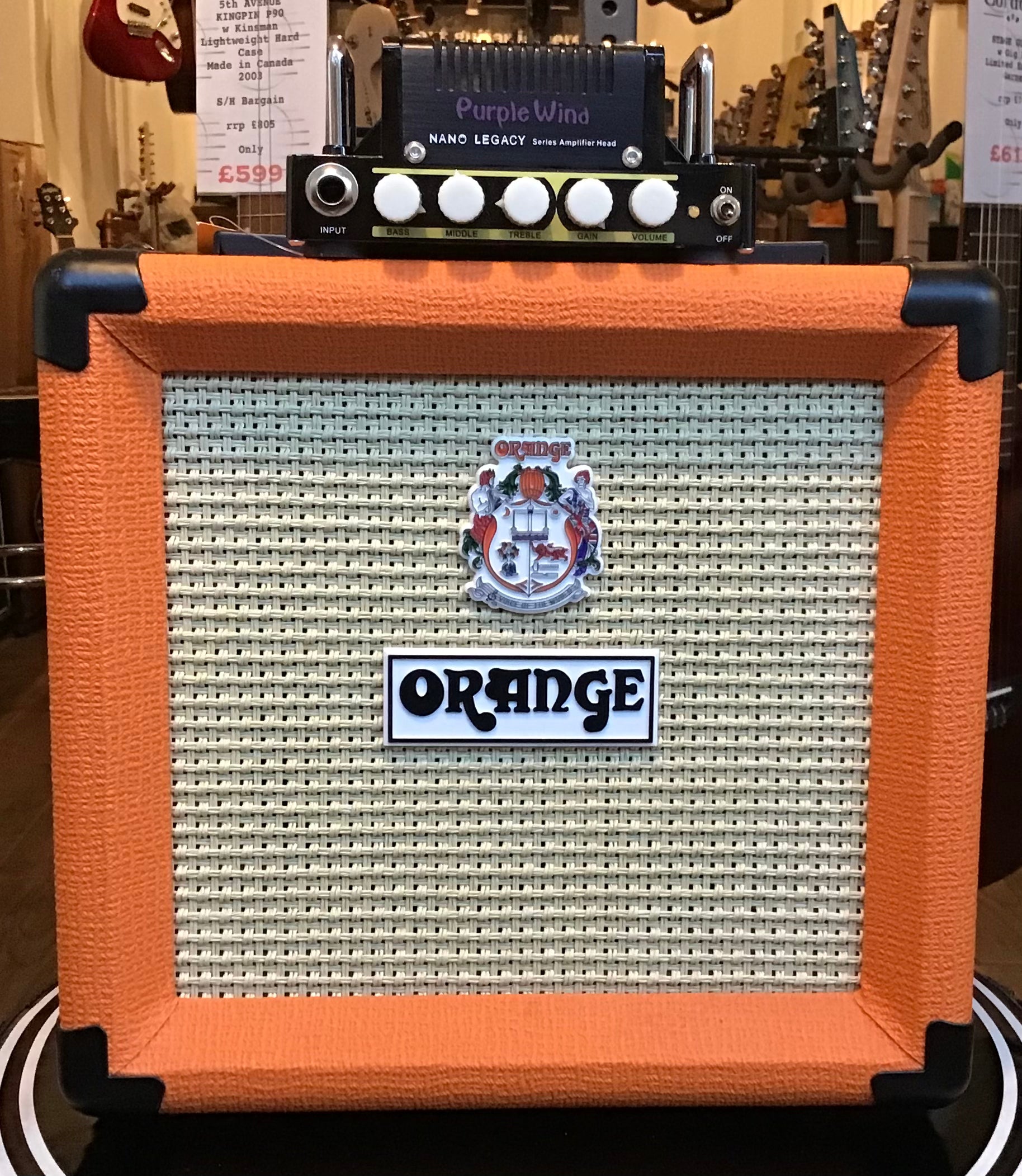 Hotone Purple Wind Head + Orange PPC-108 Cab + CCI Lead Package ...